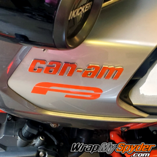 F3 Side Panel Can-Am Text Overlay - WrapMySpyder.com