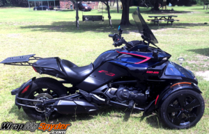 F3 Side Panel Can-Am Text Overlay - WrapMySpyder.com