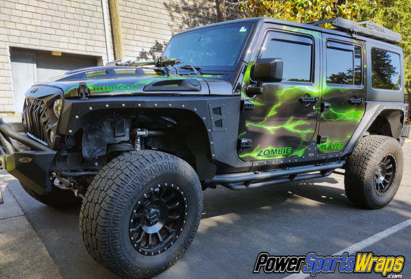 Lightning Green - Powersportswraps.com