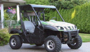 YAMAHA Rhino Camouflage UTV wrap