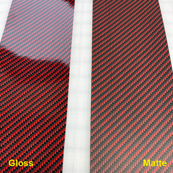 Carbon Fiber Deep Red Black - Powersportswraps.com