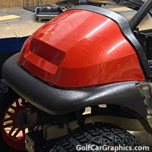 Red Sparkle Metal Flake-Gloss - Golfcargraphics.com