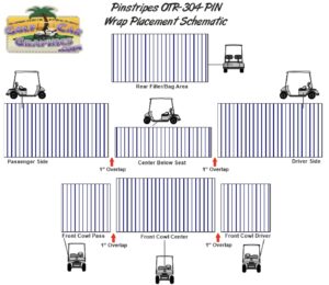 Pinstripes - Golfcargraphics.com